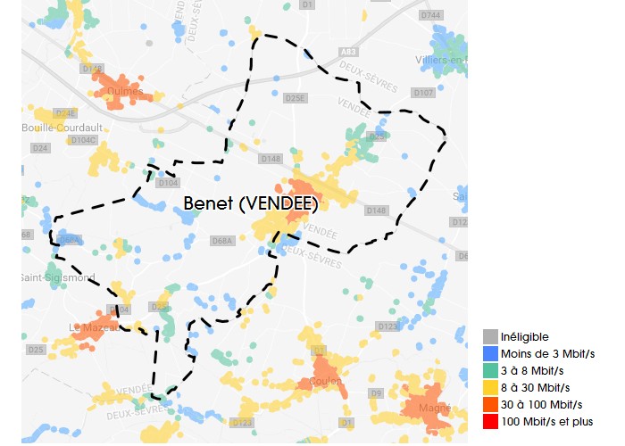 Permet d'afficher les couvertures réseaux